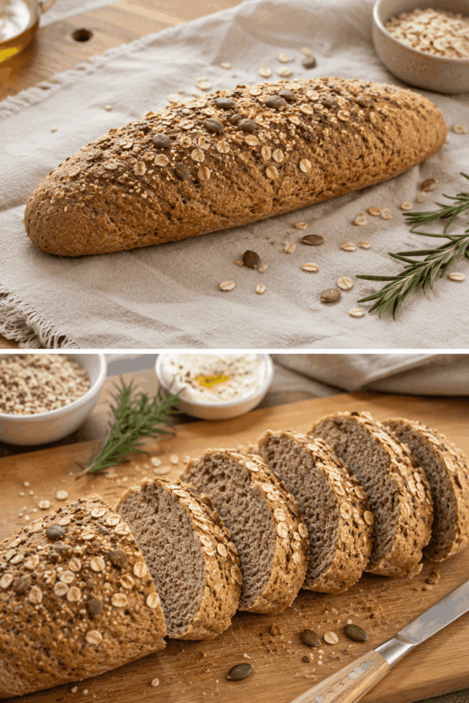 Ho tolto la farina ma non rinuncio al pane, così posso mangiarlo anche ...